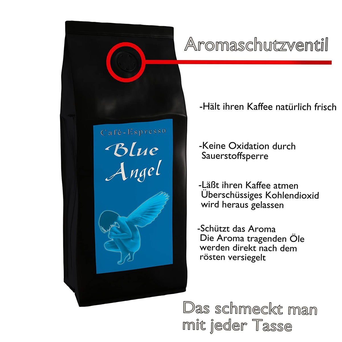 Blue Angel - Espresso Deluxe - der Sanfte – Mein-eigener-Kaffee